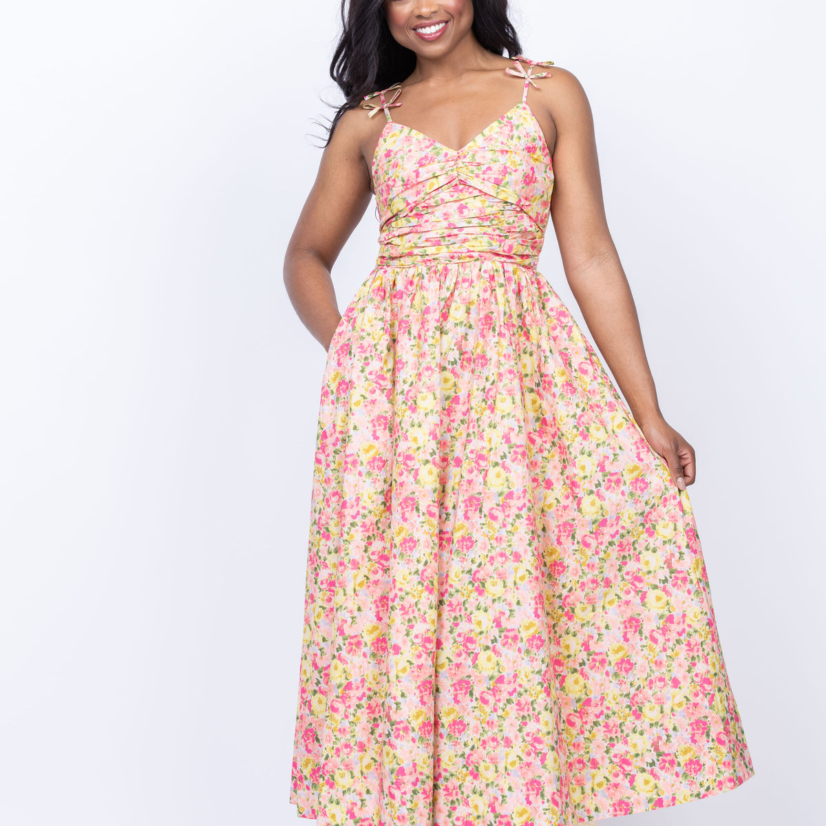 Love The Label Micah Dress in Ramesa Floral Print – CoatTails