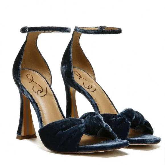 Sam Edelman Lucia Ankle Strap Heel Sapphire