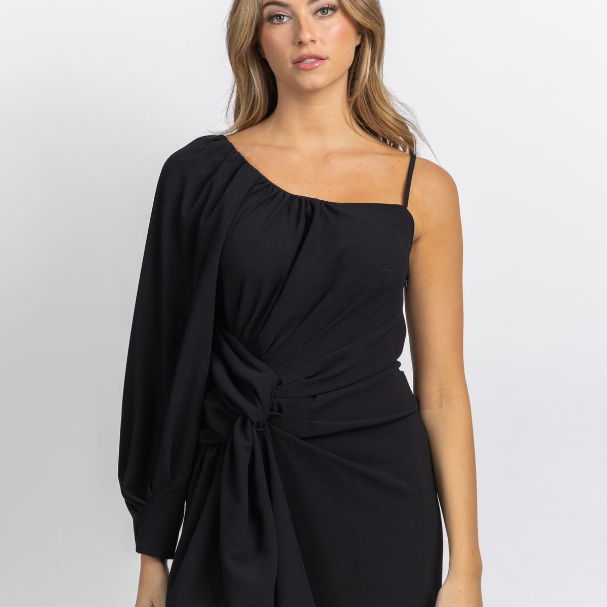 IRO Solia Short Asymmetrical Dress Black – CoatTails