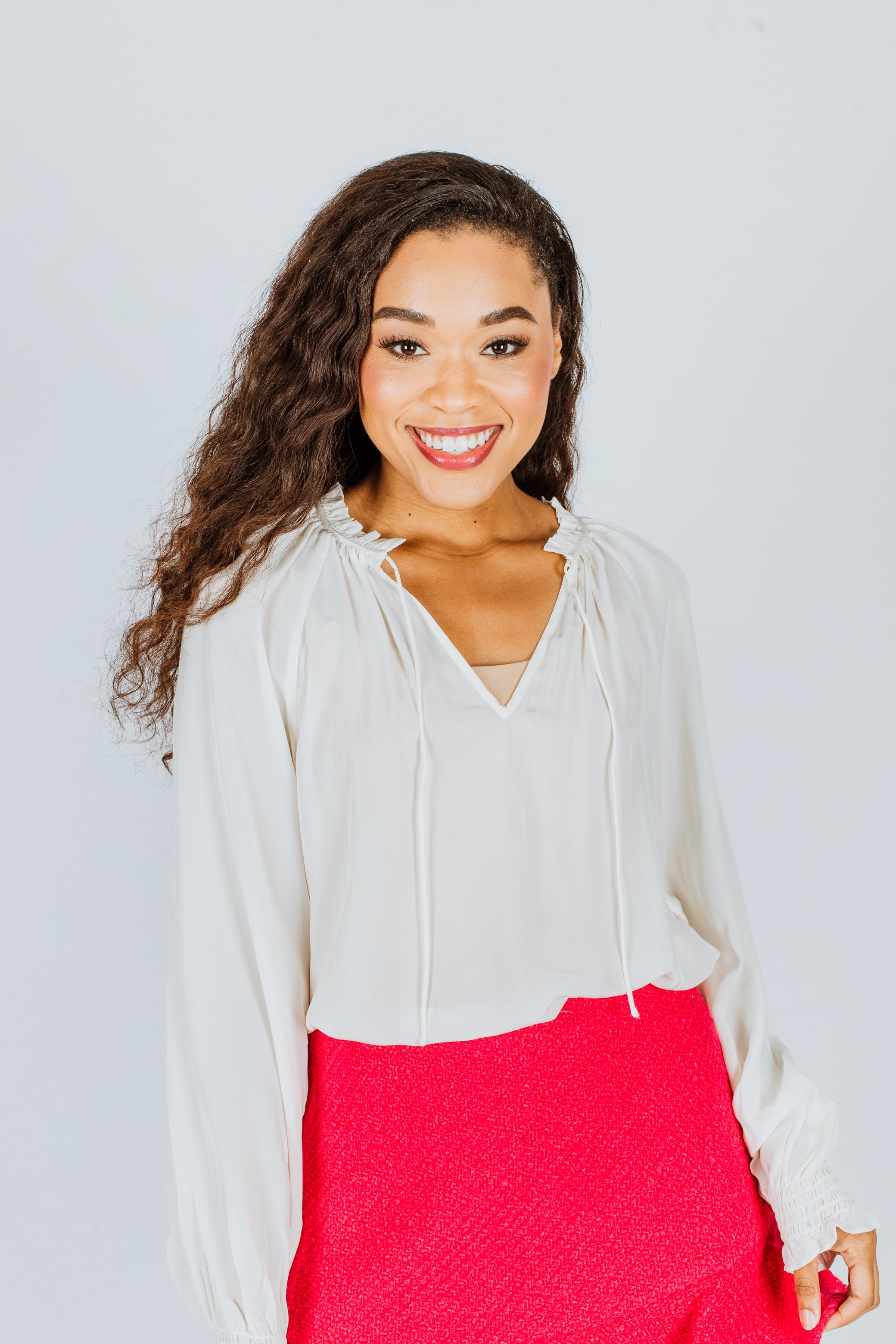 Caballero Miki Top Winter White